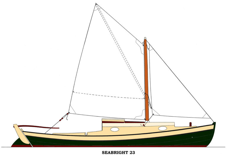 Sea Bright 23 - Cabin Version with Sloop Rig - Parker Marine Enterprises