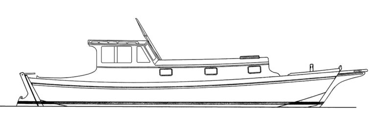 Scow 33 Power Cruiser - Parker Marine Enterprises