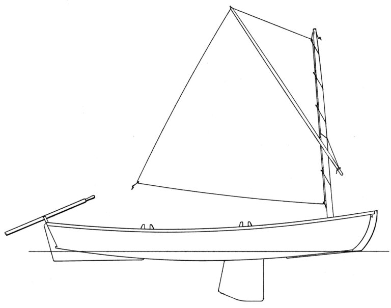 Sharpie 15 - Mississippi Yawl River Skiff - Parker Marine Enterprises