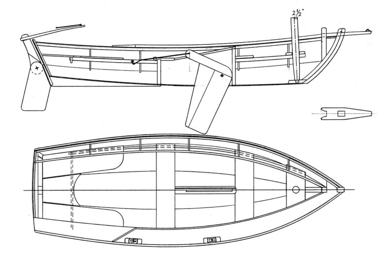 Skiff 12.5 Stitch & Glue - Full-Size Patterns - Parker Marine Enterprises