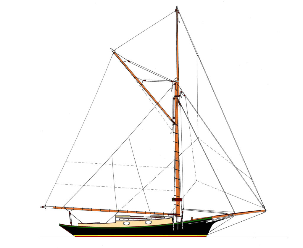 Friendship Sloop 34 Study Plans - Parker Marine Enterprises