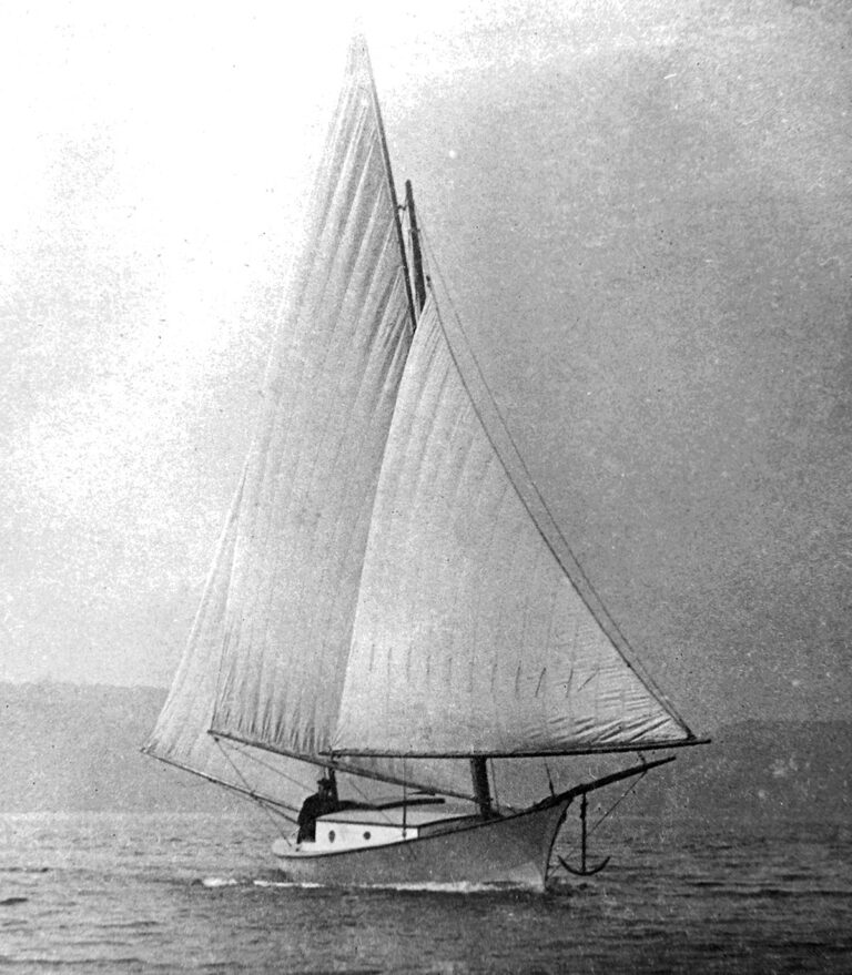 THOMAS CLAPHAM AND THE ROSLYN YAWL - Parker Marine Enterprises