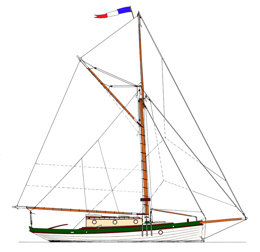 Pilot Cutter 31 Study Plans - Parker Marine Enterprises
