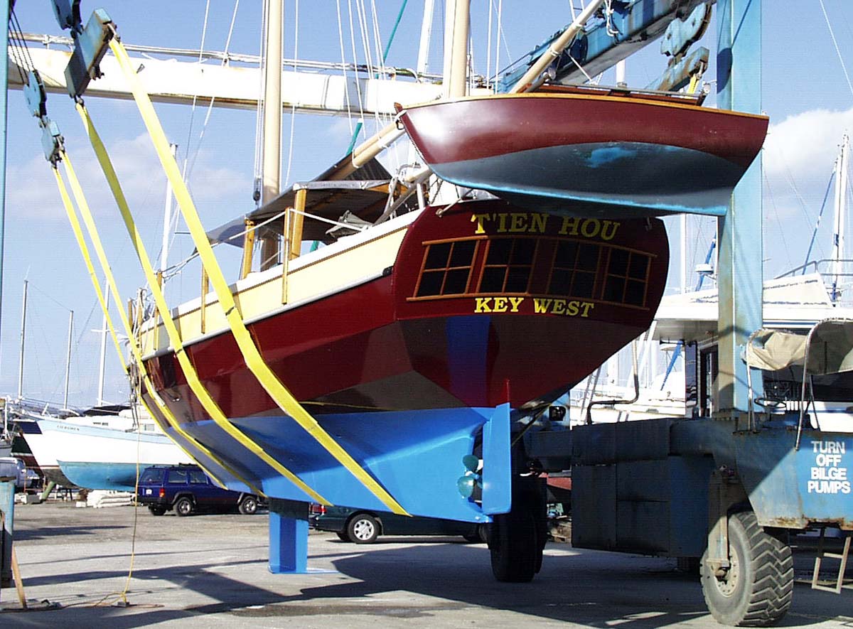 THE LORCHA 50 T'IEN HOU - Parker Marine Enterprises